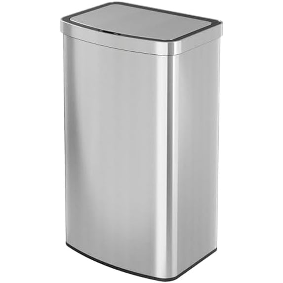16 Gallon Motion Sensor Trash Can, 60 Liter Automatic Kitchen Trash Can ...