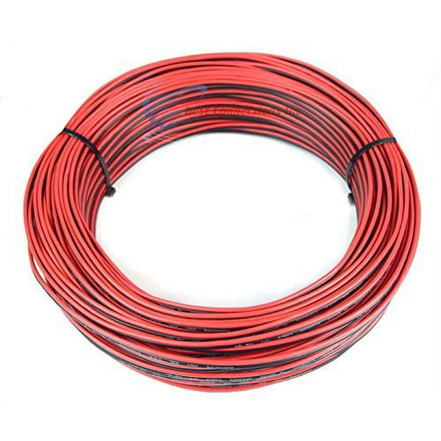 16 Gauge 225ft Speaker Wire Red Black 2 Conductor Copper Clad 12Volt ...