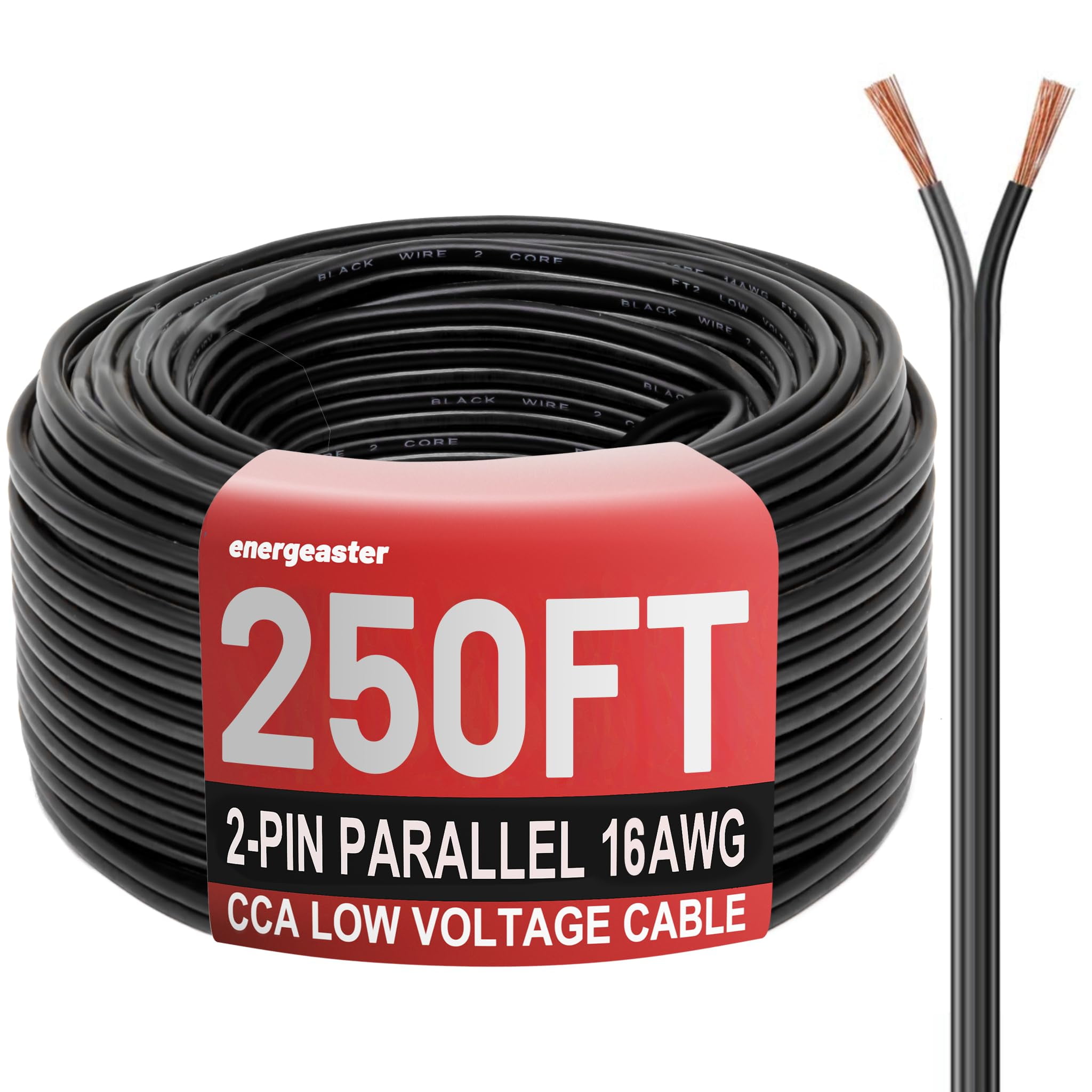16 Gauge Low Voltage Landscape Wire 2 Conductors Low-Voltage Wire ...