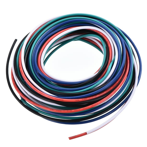 16 Gauge PVC Hookup Wire 3.0m/10ft 16AWG Flexible Electrical Wire ...