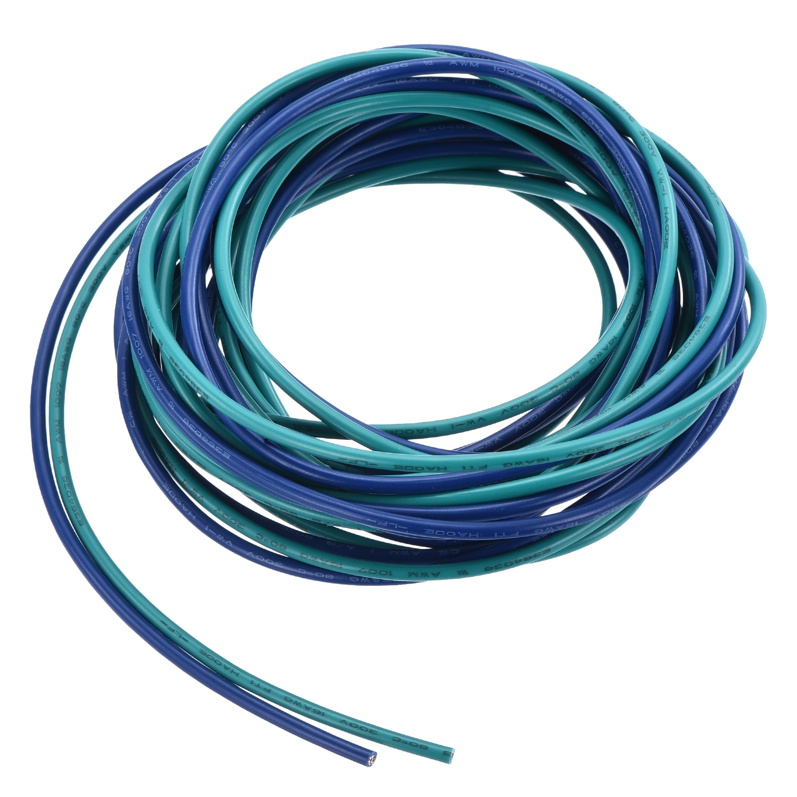 16 Gauge PVC Hookup Wire 3.0m/10ft 16AWG Flexible Electrical Wire ...