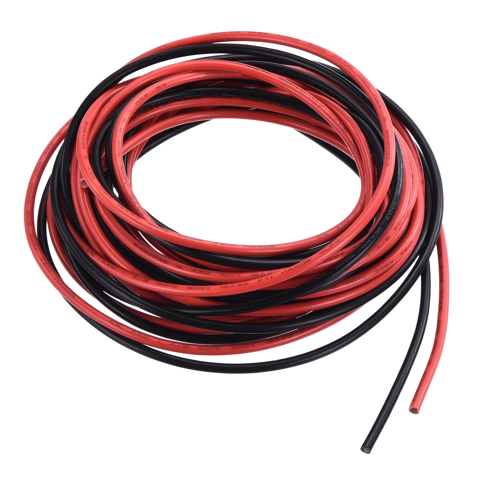 16 Gauge PVC Hookup Wire 3.0m/10ft 16AWG Flexible Electrical Wire ...