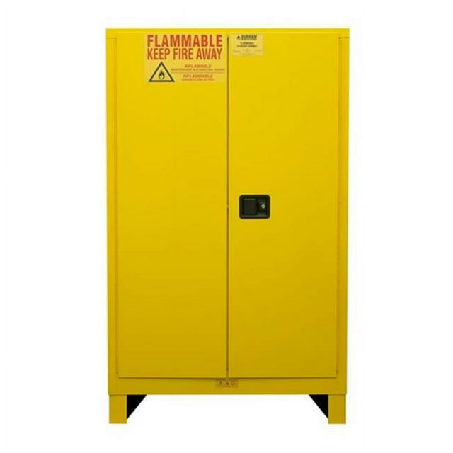 16 Gauge Welded Flammable Manual Doors Safety Cabinet with Legs & 2 ...