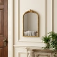 16" Gold Metal Arch Accent Mirror - Walmart.com
