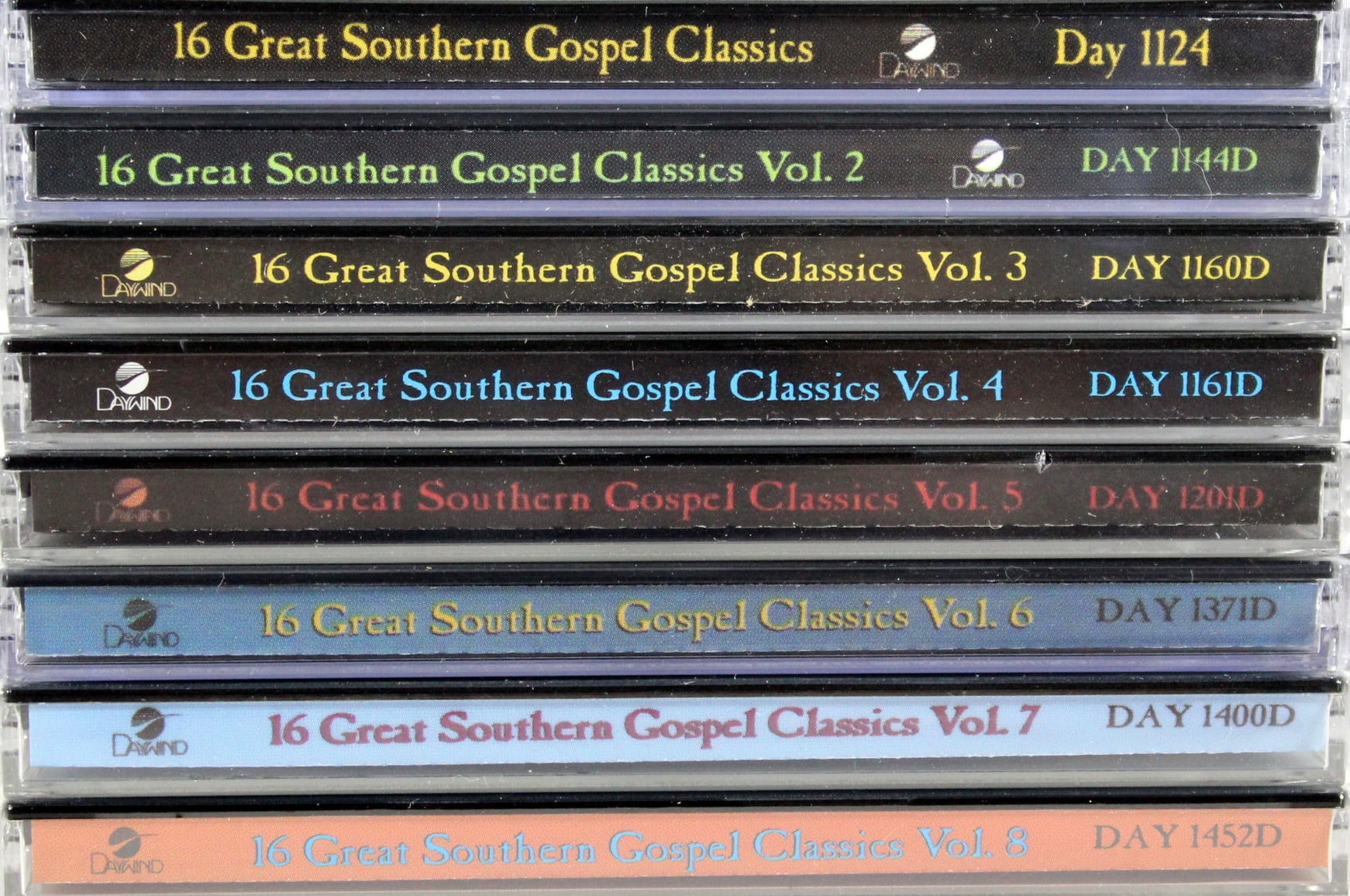 16 Great Southern Gospel Classics Vols. 1-8 NEW CD SET Christian ...