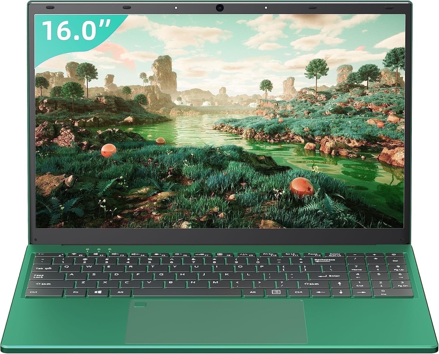 16" Green Laptop, Celeron N5105 CPU, DDR4 16GB RAM 1T SSD, FHD IPS ...