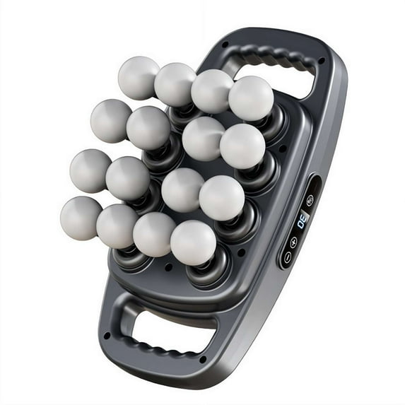 16-Head Deep Tissue Massage Portable Percussion Massager with 30 ...