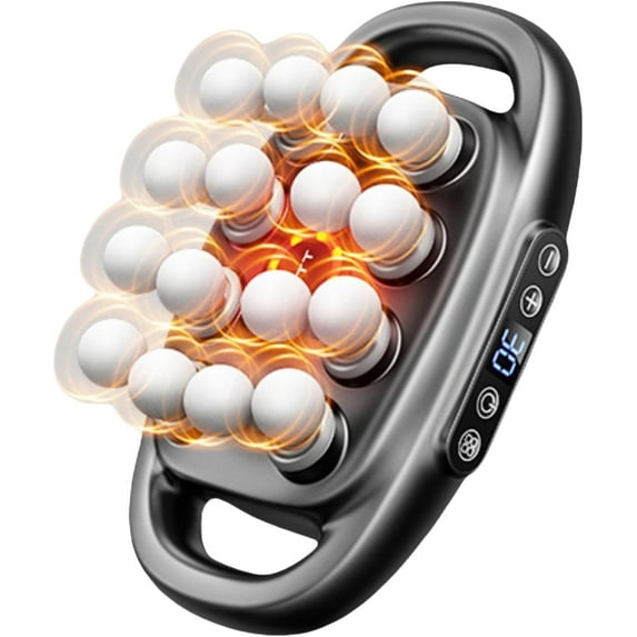 16-Head Massage Gun for Deep Tissue, Percussion Massager with 30 Levels ...