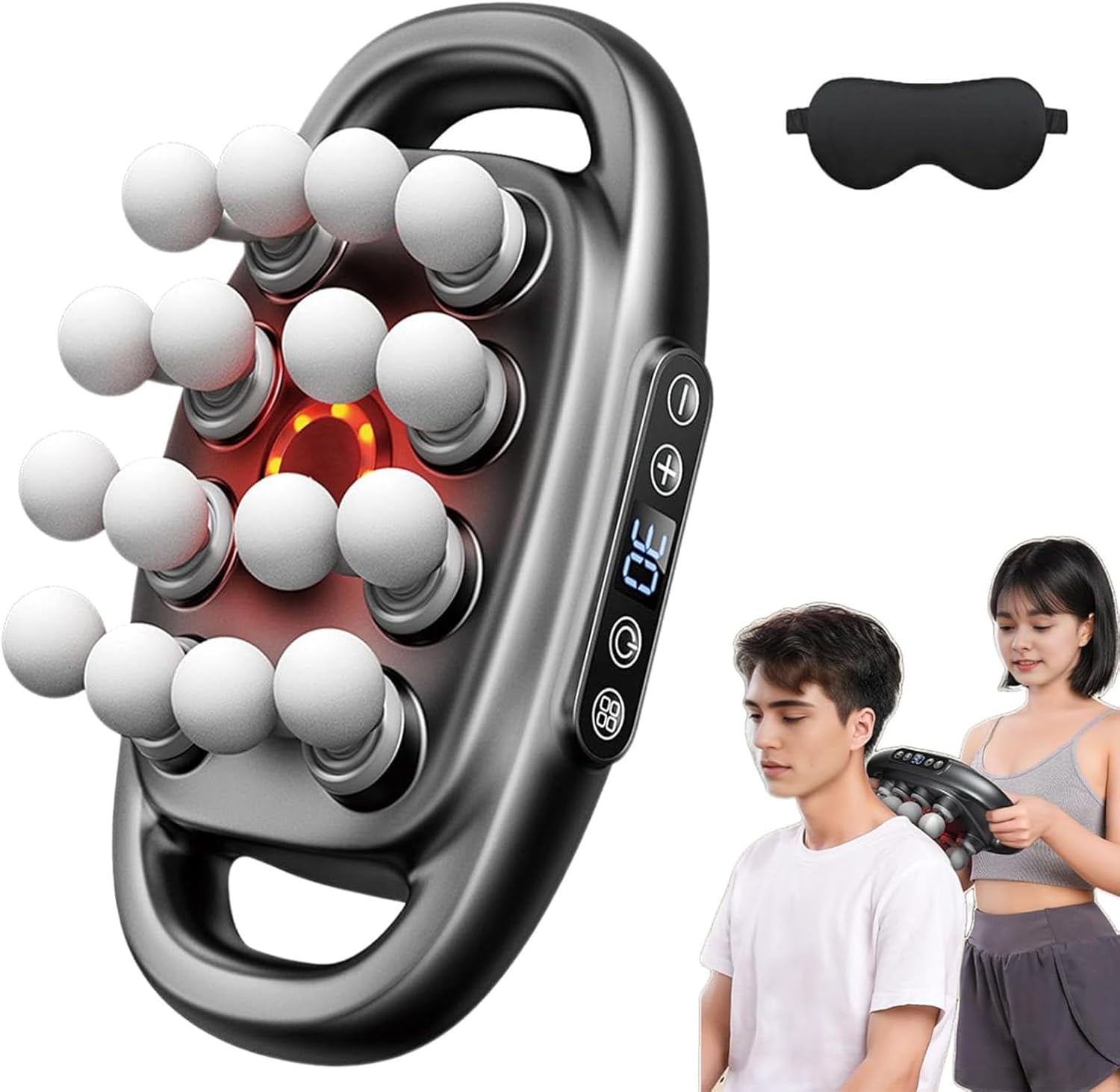 16 Head Massage Gun Deep Tissue with 30 Levels & 32800 RPM, 3 Modes ...