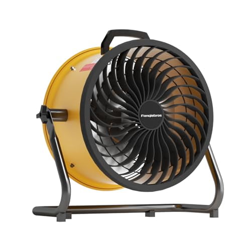 16 IN High Velocity Turbo Fan, 3000 CFM Portable Air Circulator, 3 ...