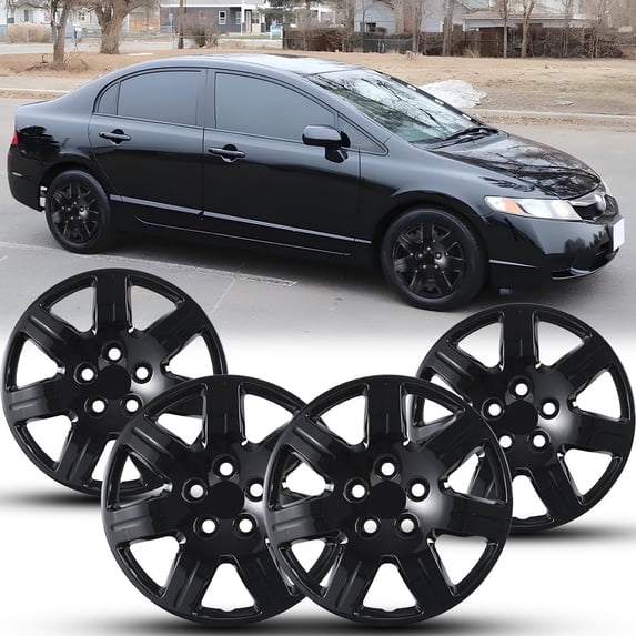 16" Hubcaps Honda Civic 2006 2007 2008 2009 2010 2011 Wheel Rim Covers ...