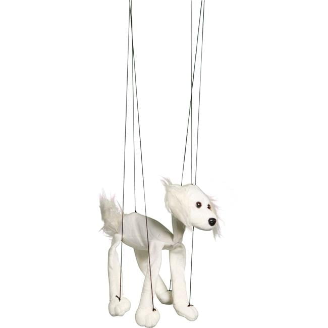 16 In. Baby Mutt - White, Marionette Puppet - Walmart.com