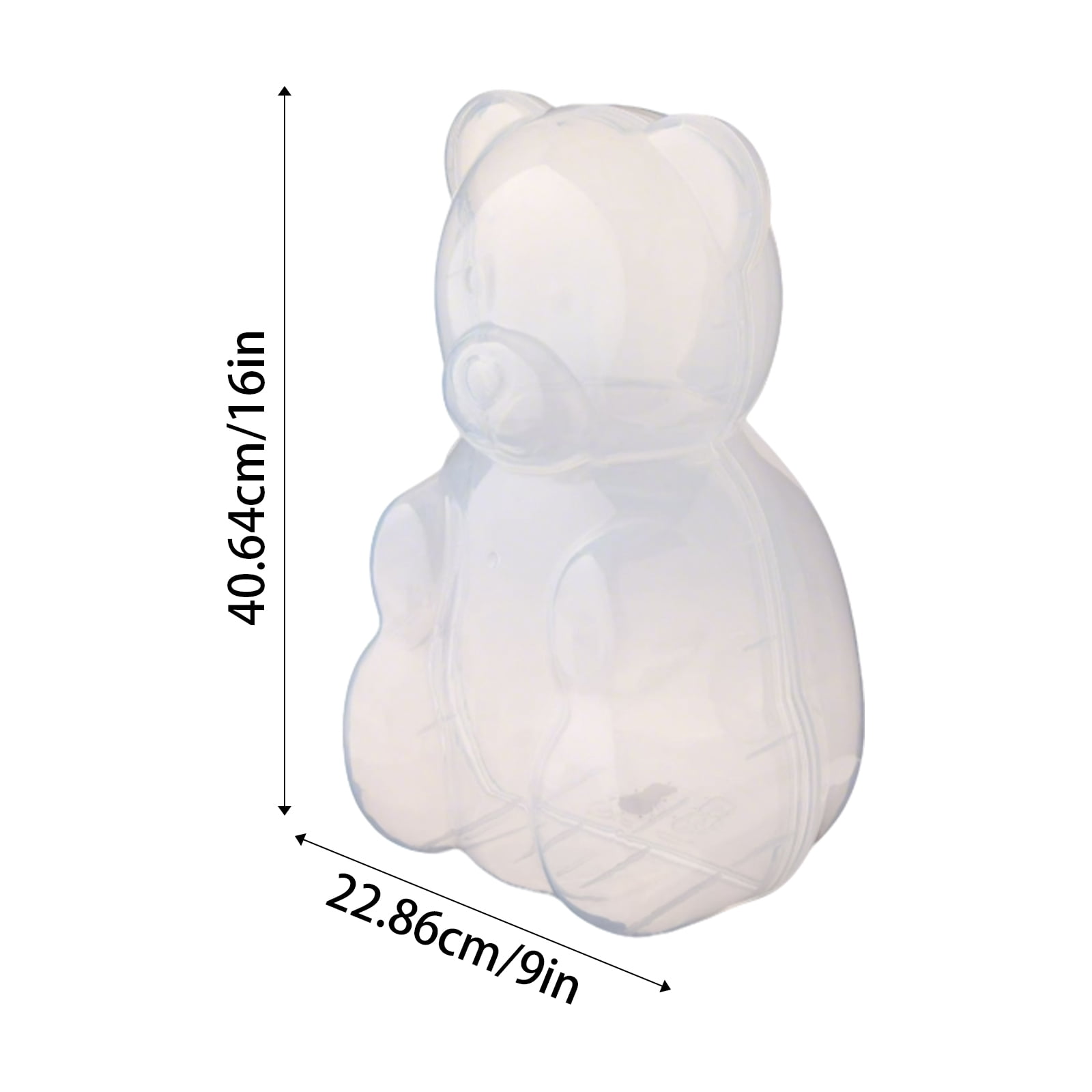 16 In Gummy Bear Container, Small Plastic Gummy Bear Container ...