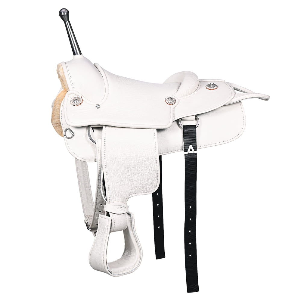 16 In Hilason Custom Designed Rare Western Trick Riding Saddle ...