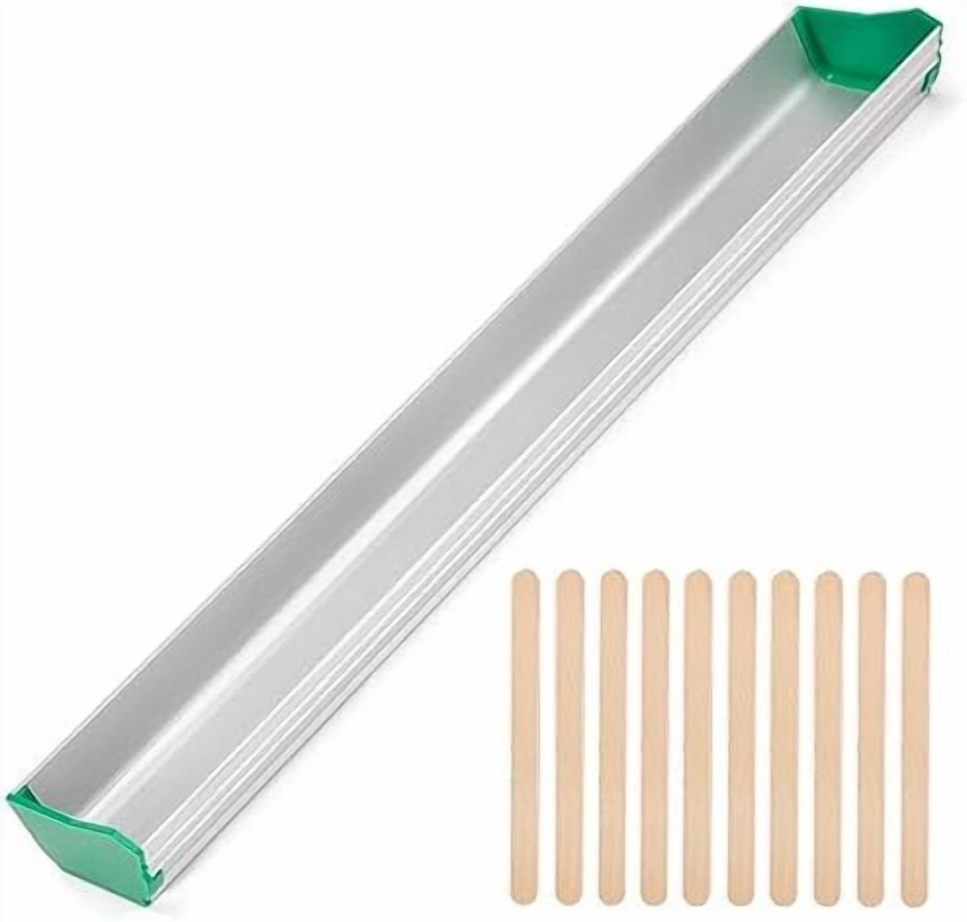 16 Inch Aluminum Emulsion Scoop Coater with 10 PCS Wooden Sticks for ...