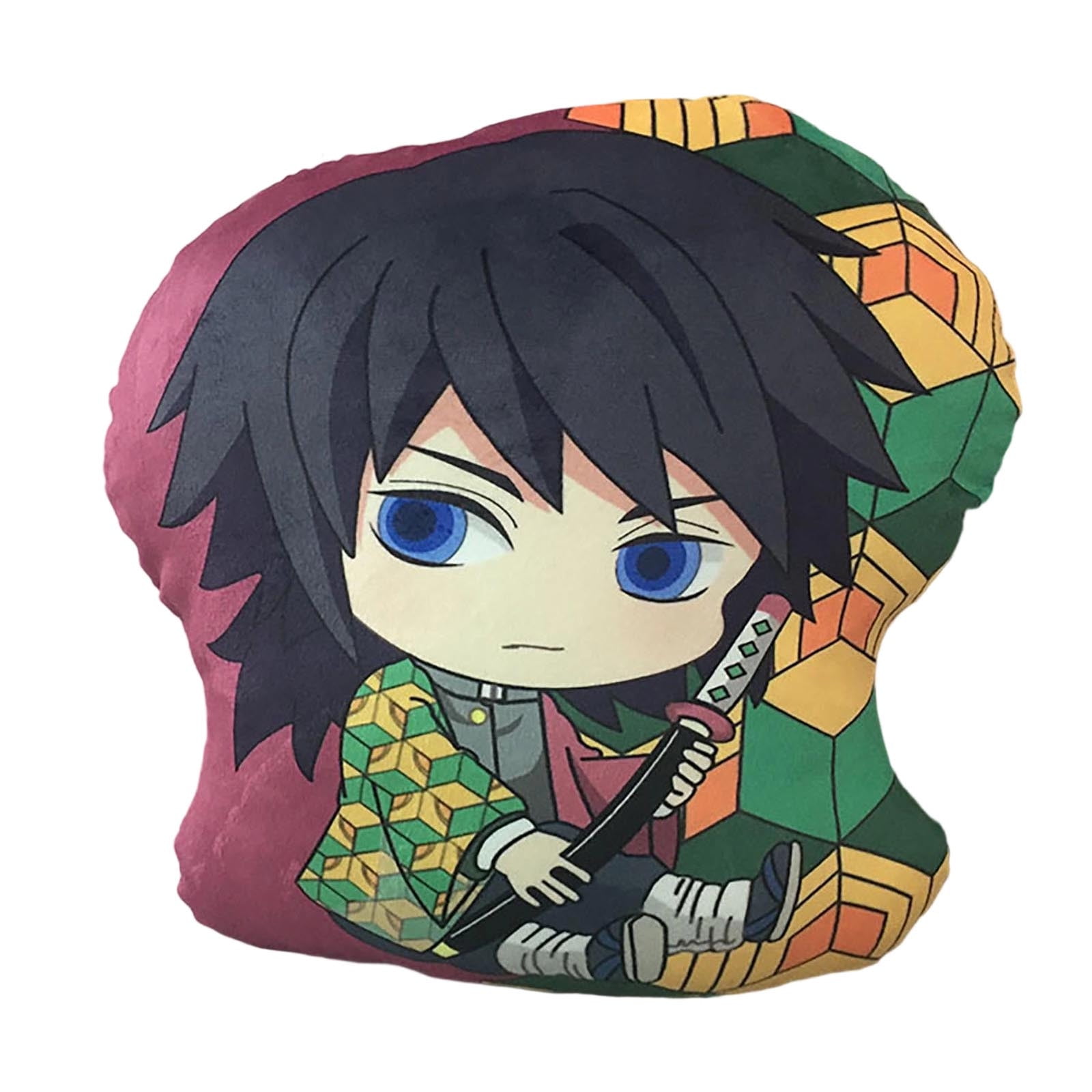 16 Inch Anime Plush Throw Pillow - Demon Slayer Nezuko, Inosuke ...