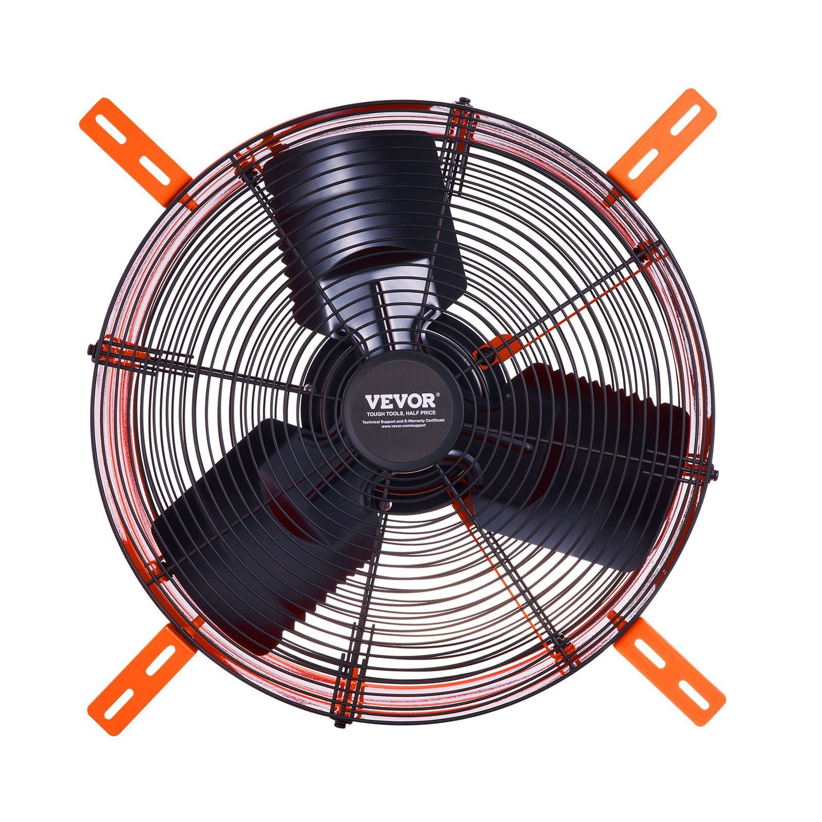 16 Inch Attic Exhaust Fan 2940 CFM Gable Mount with Adjustable ...