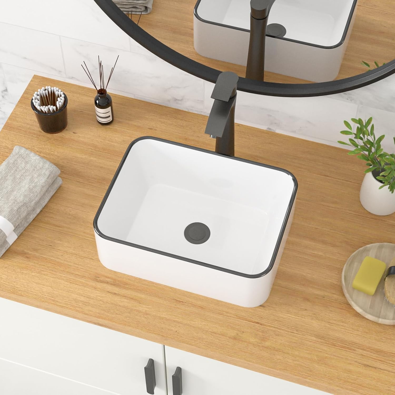 16 Inch Bathroom Sink