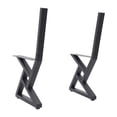16 Inch Bench Legs, 2 PCs Bench Legs, Metal Chair Base Legs for a Porch ...