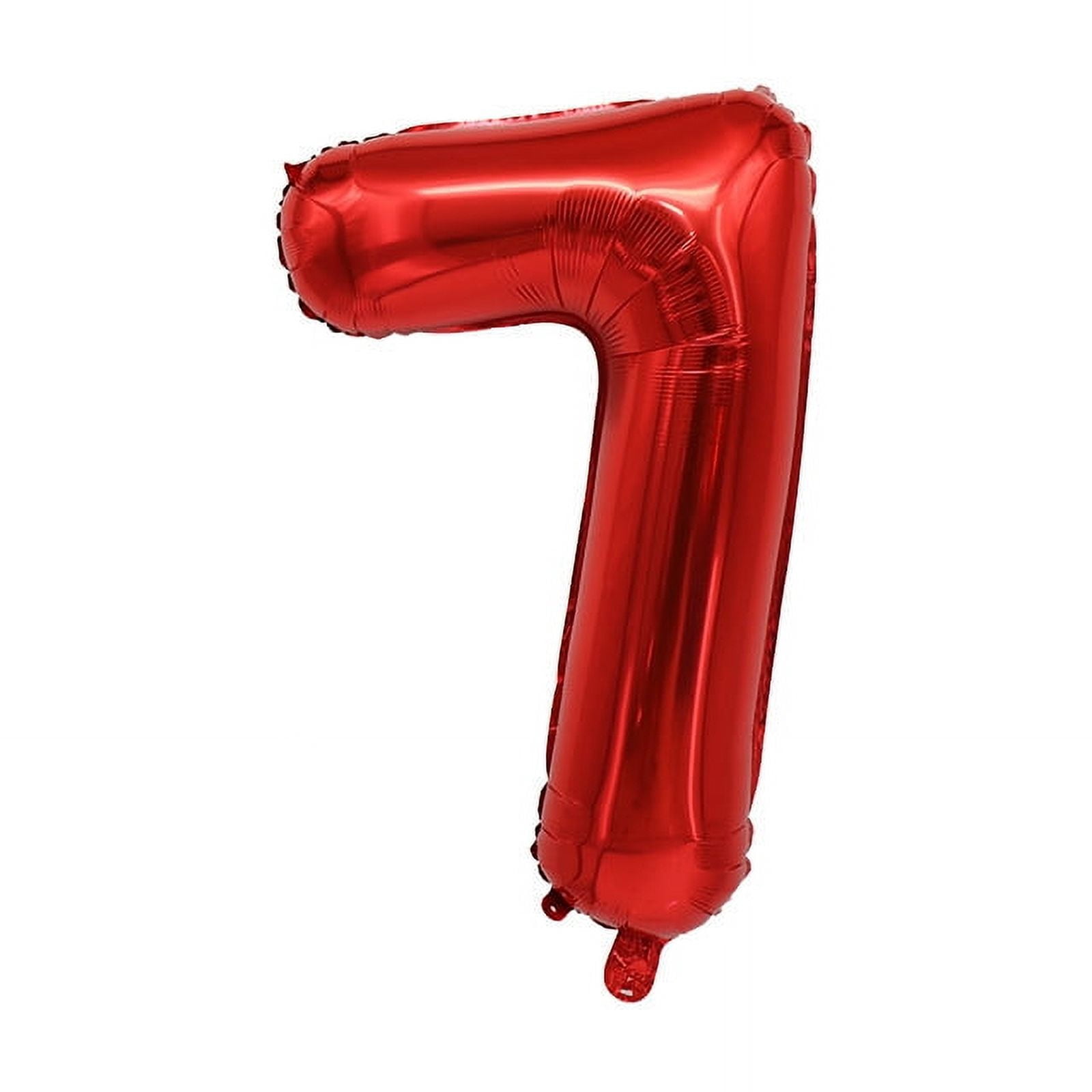 16 Inch Birthday Balloon Numbers 0-9 Foil Balloons Red Blue Green Black ...