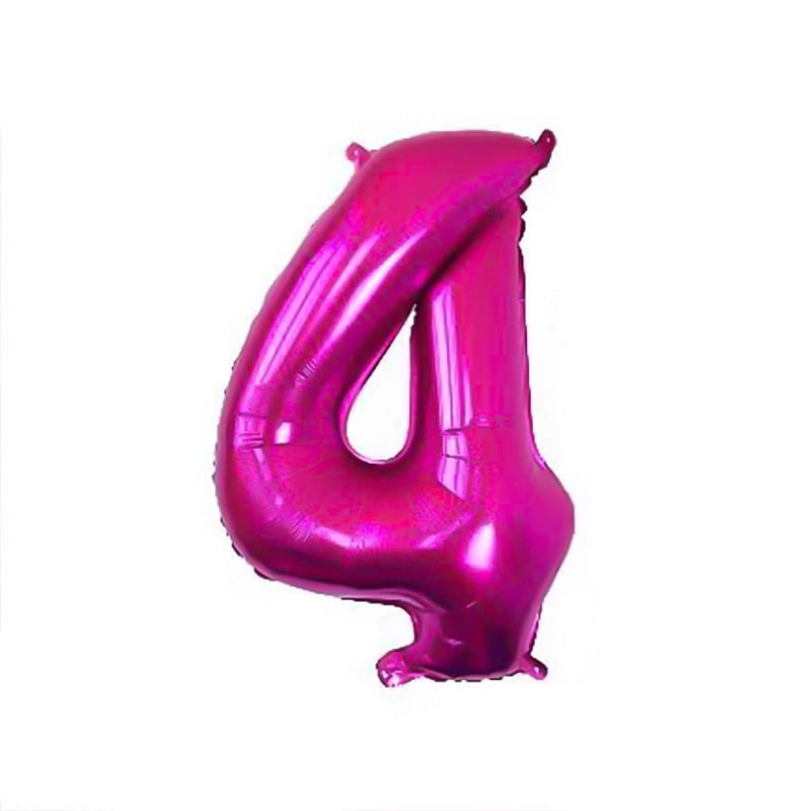 16 Inch Birthday Balloon Numbers 0-9 Foil Balloons Red Blue Green Black ...