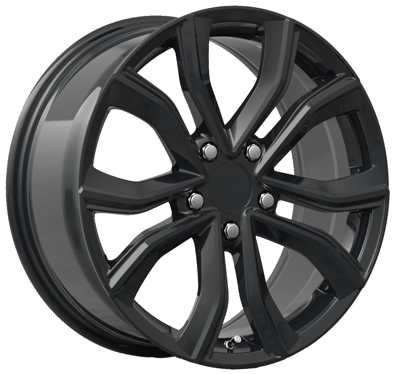 16 Inch Black Alloy Wheel Rim for Honda Civic, RTX 82969 16x7 5x114.3 ...