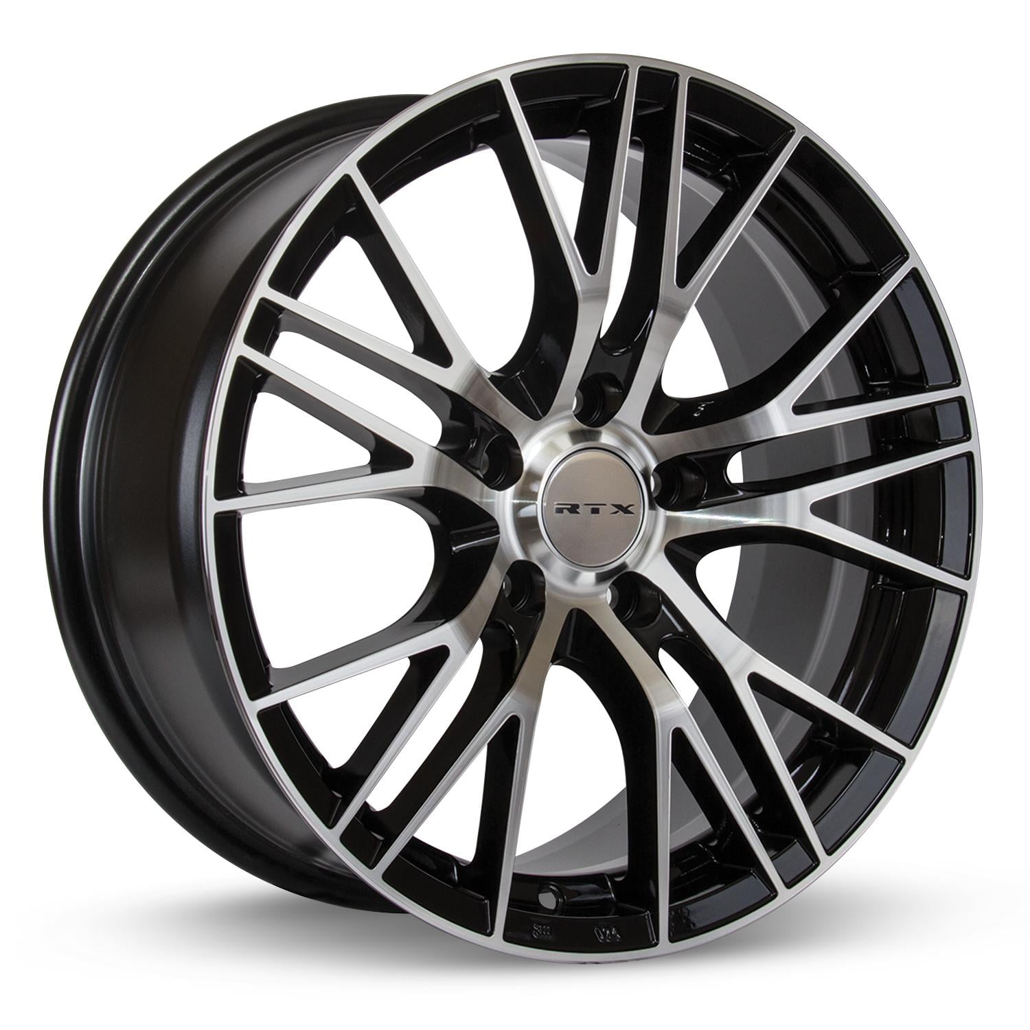 16 Inch Black Alloy Wheel Rim for Toyota Corolla, RTX 82291 16x7 5x100 ...