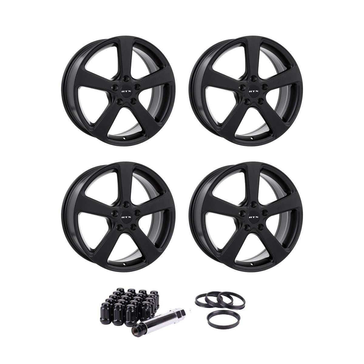 16 Inch Black Rims (Set of 4) for 2014-2016 Chevrolet Impala Limited ...