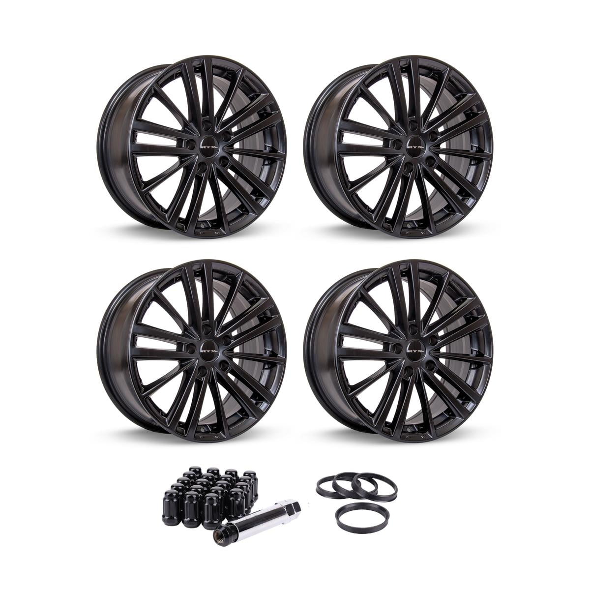 16 Inch Black Rims (Set of 4) for 2022-2024 Toyota GR86, RTX 81679-BF ...
