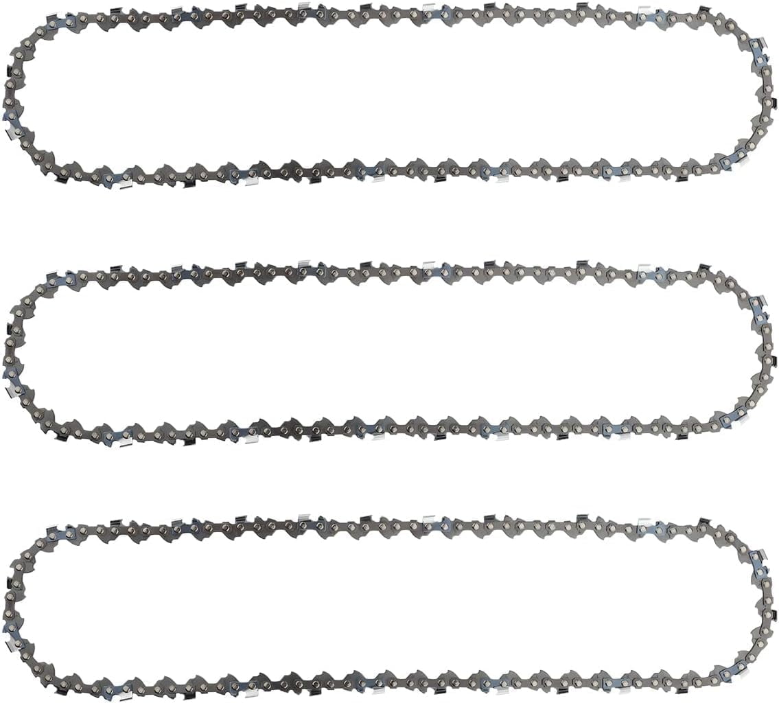16 Inch Chainsaw Chain 3/8" LP Pitch, .050" Gauge, 56 Drive Links Fits Craftsman, Poulan, Ryobi ...