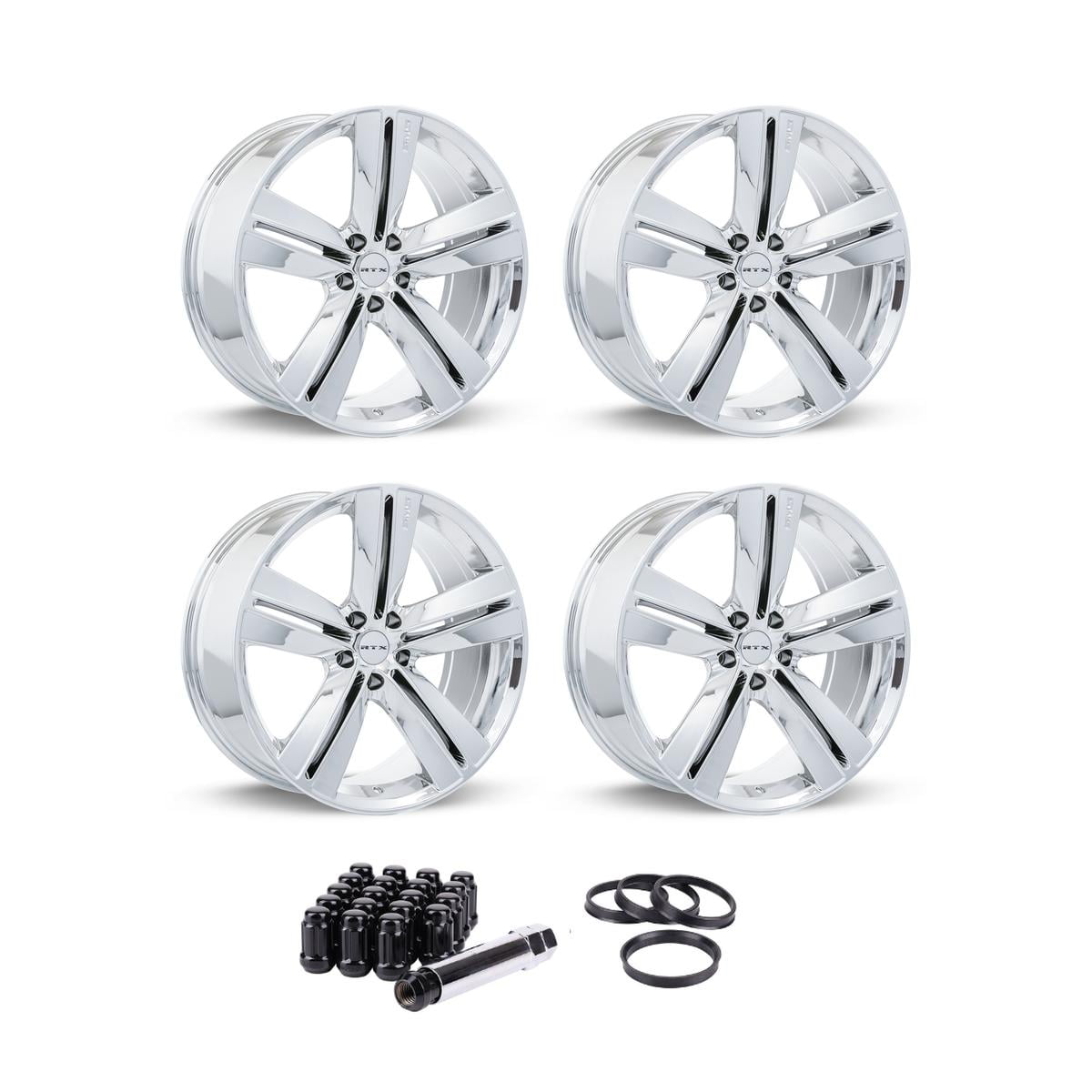 16 Inch Chrome Rims (Set of 4) for 1986-2002 Cadillac Eldorado, RTX ...