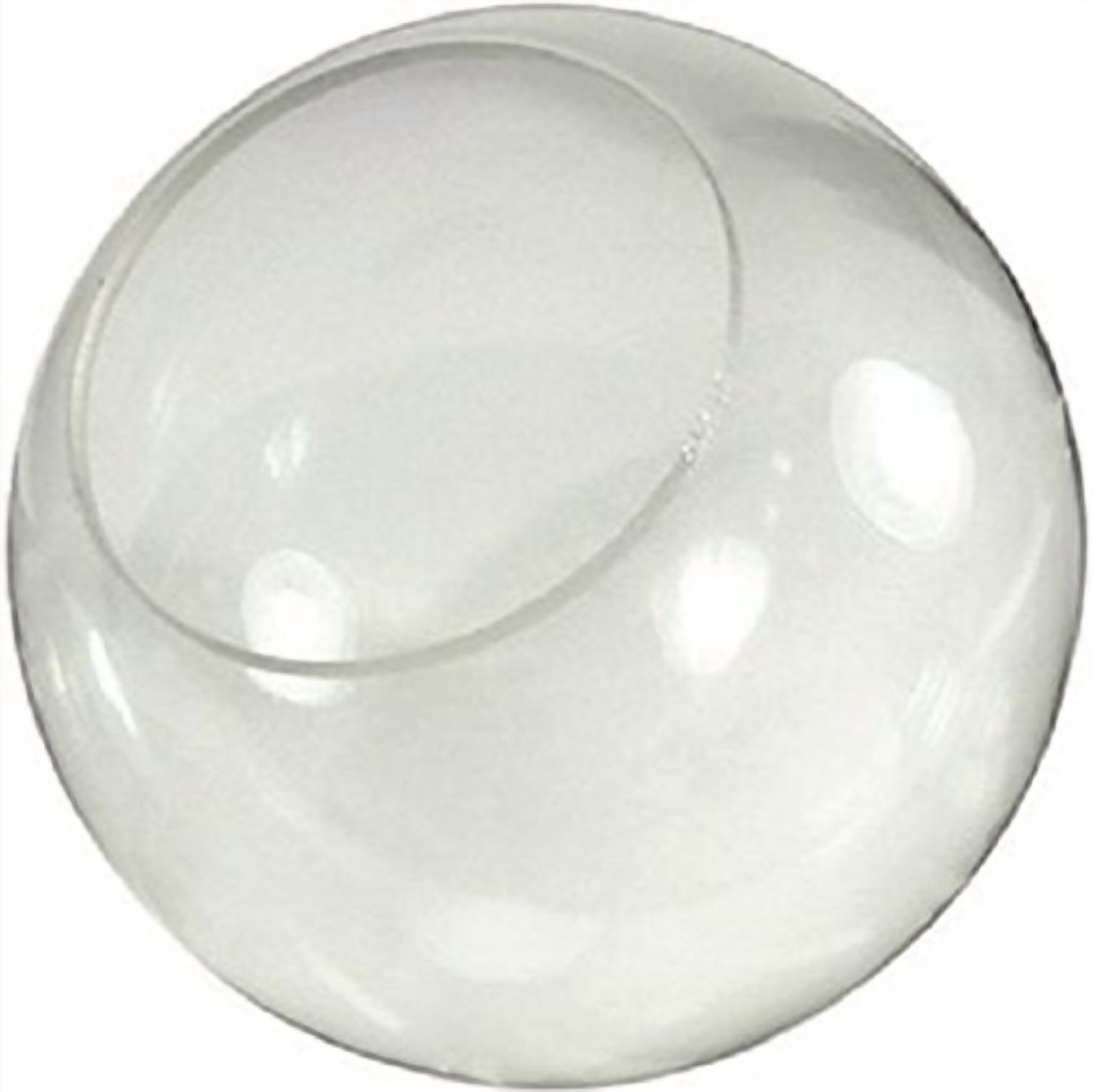 16 Inch Clear Acrylic Lamp Post Globe with 5.25 Inch Neckless Opening ...