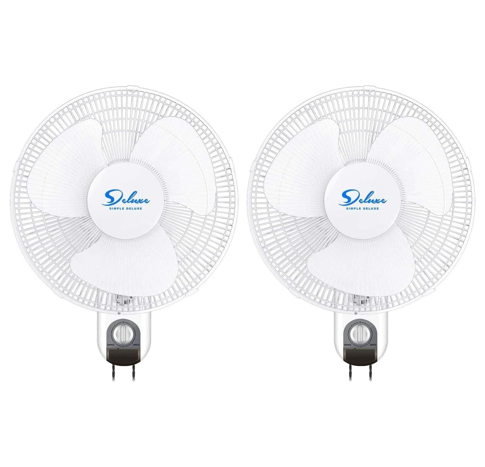 16 Inch Digital Household Wall Mount Fans, Adjustable Tilt, 90 Degree ...