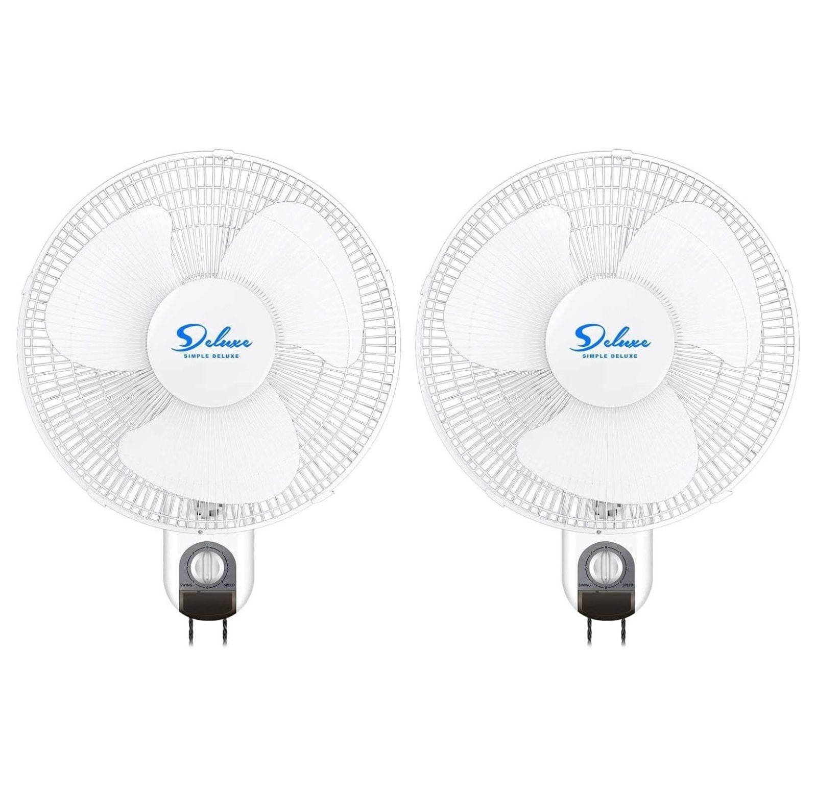 16 Inch Digital Household Wall Mount Fans, Adjustable Tilt, 90 Degree ...