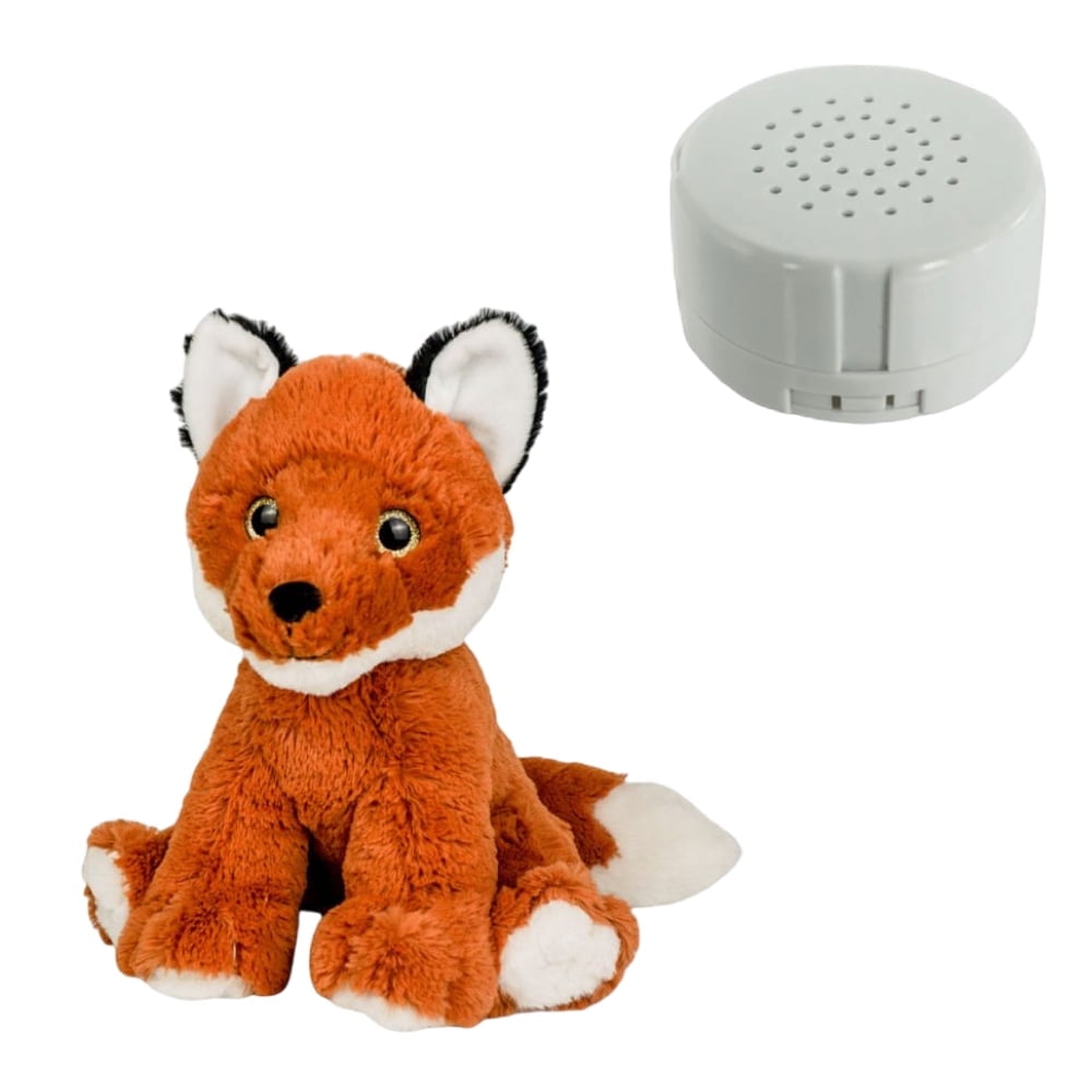 16 Inch Finn the Fox Plush Toy with Voice Recorder – Adorable & Playful ...