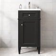 16-Inch Freestanding Single Bathroom Vanity Set, French Style with ...