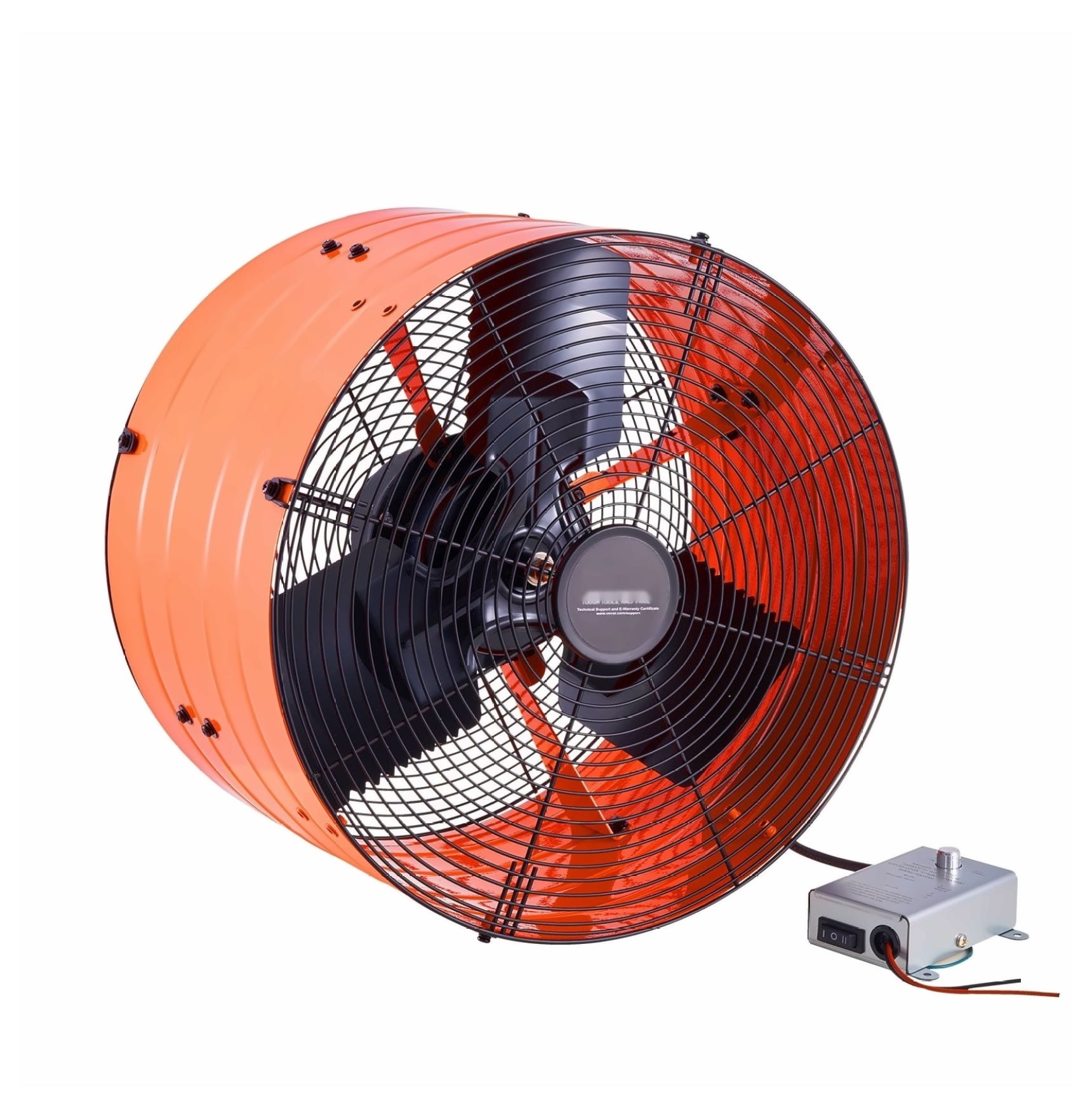 16 Inch Gable Mount Fan 2940 CFM Attic Fan with Thermostat - Attic ...