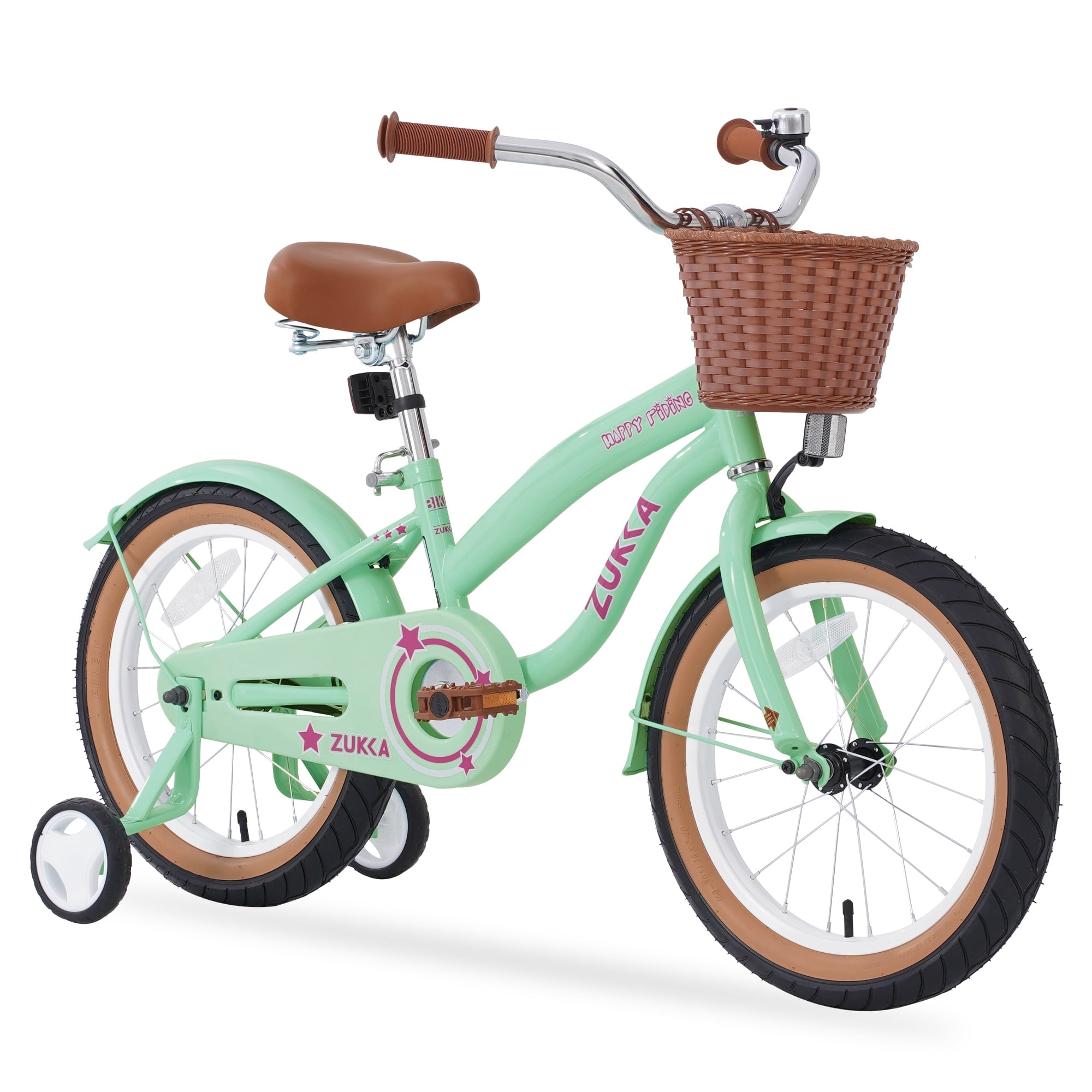 16 Inch Girls Bike for Age 4-7 Years Old,16 Inch, Kids Bike with ...