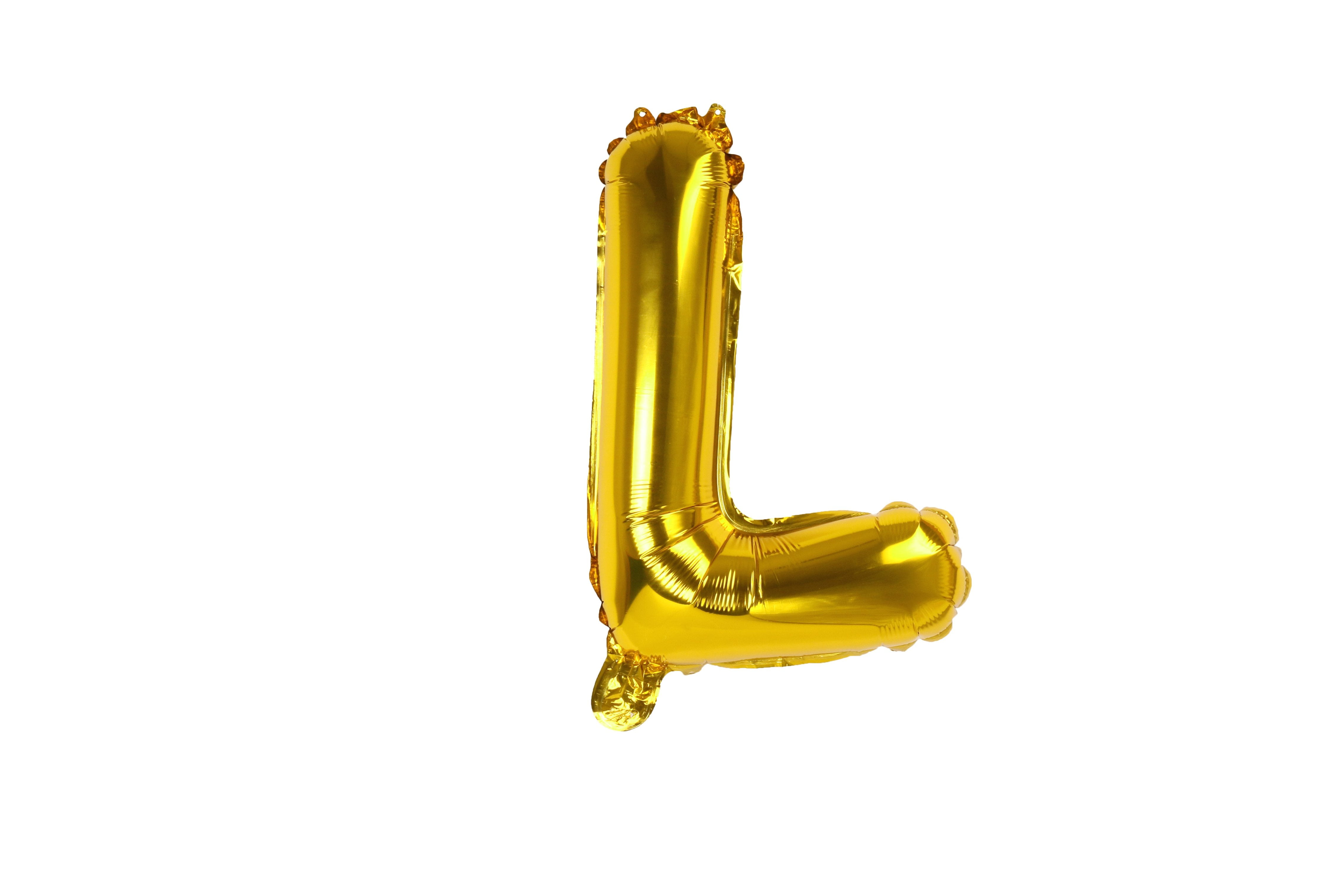 16 Inch Gold Foil Letter Balloon - Walmart.com