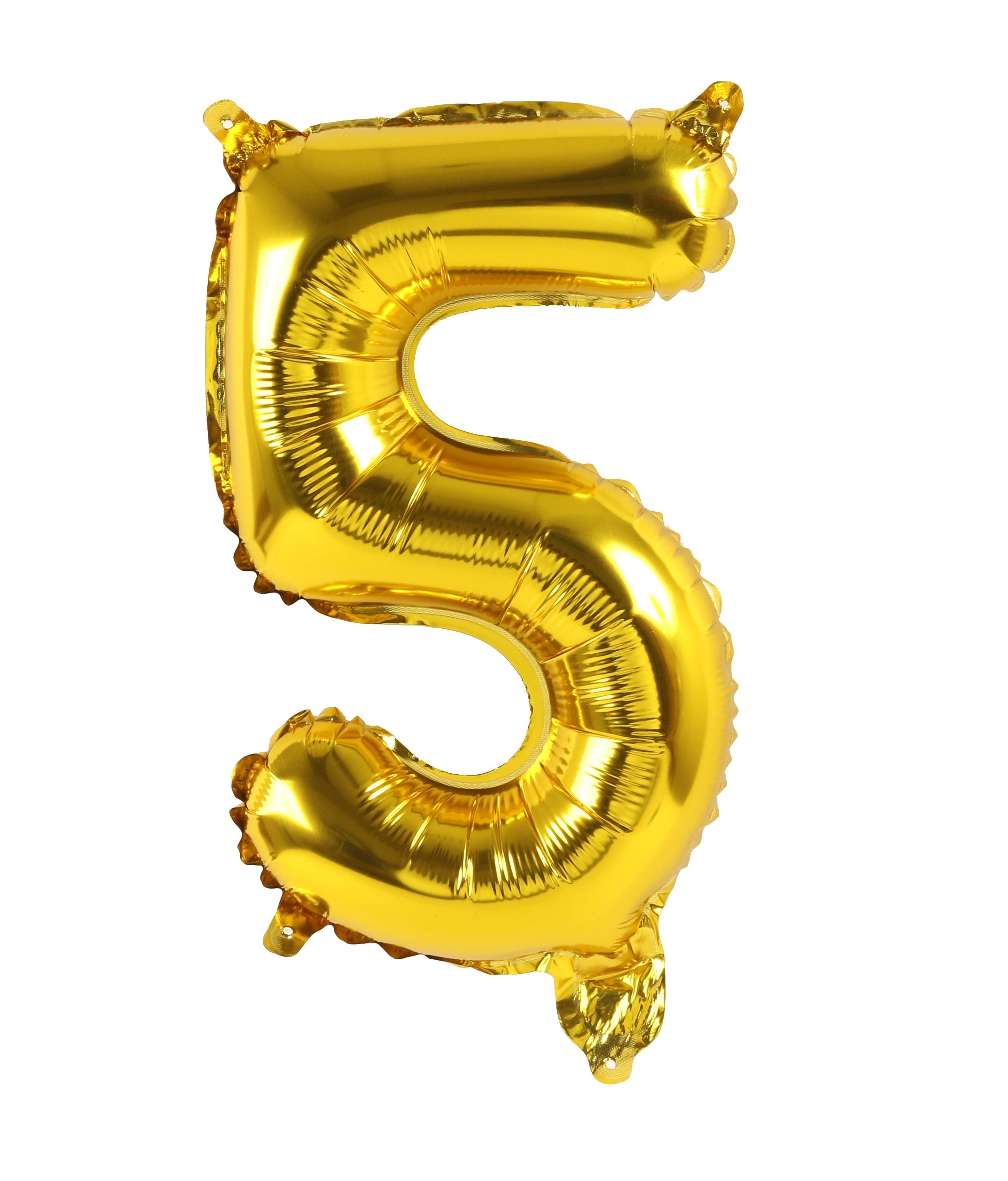 16 Inch Gold Foil Number Balloon - Walmart.com