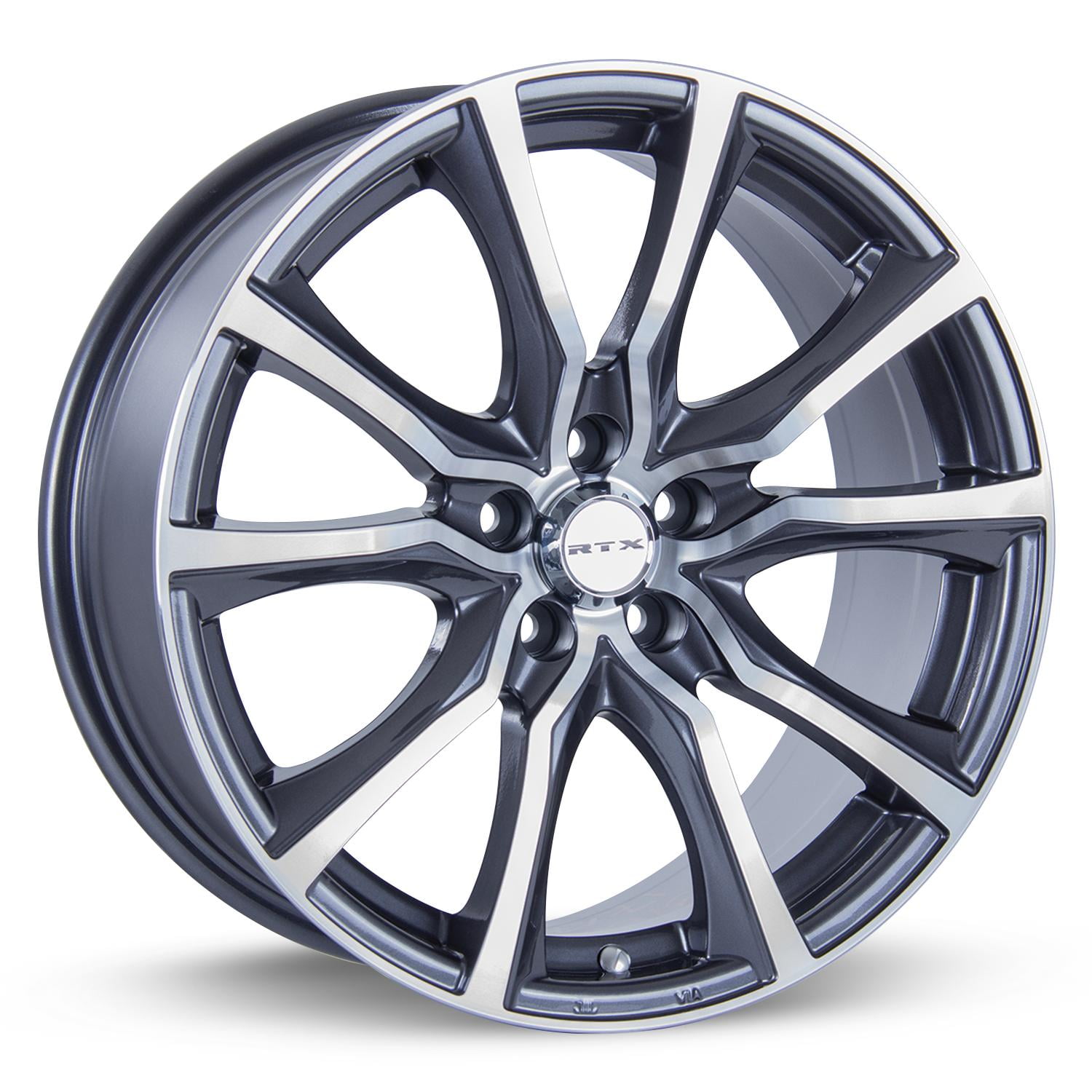 16 Inch Gunmetal Alloy Wheel Rim for Honda CR-V, RTX 81625 16x7 5x114.3 ...
