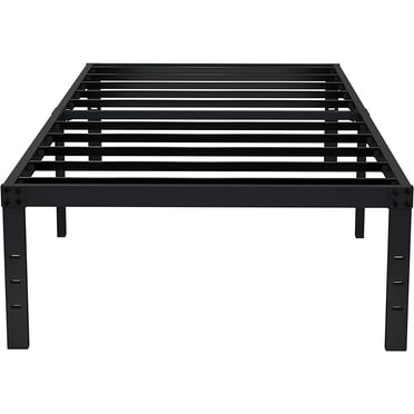 Lutown-Teen 8 inch Full Size Bed Frame No Box Spring Needed, Heavy Duty ...