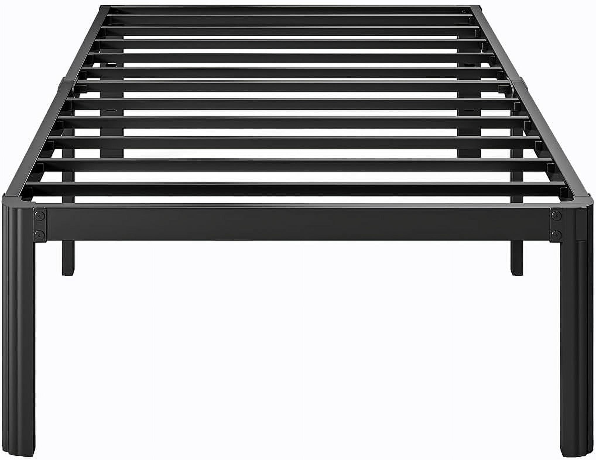 16 Inch High Twin XL Bed Frame No Box Spring Needed, Platform Metal XL ...