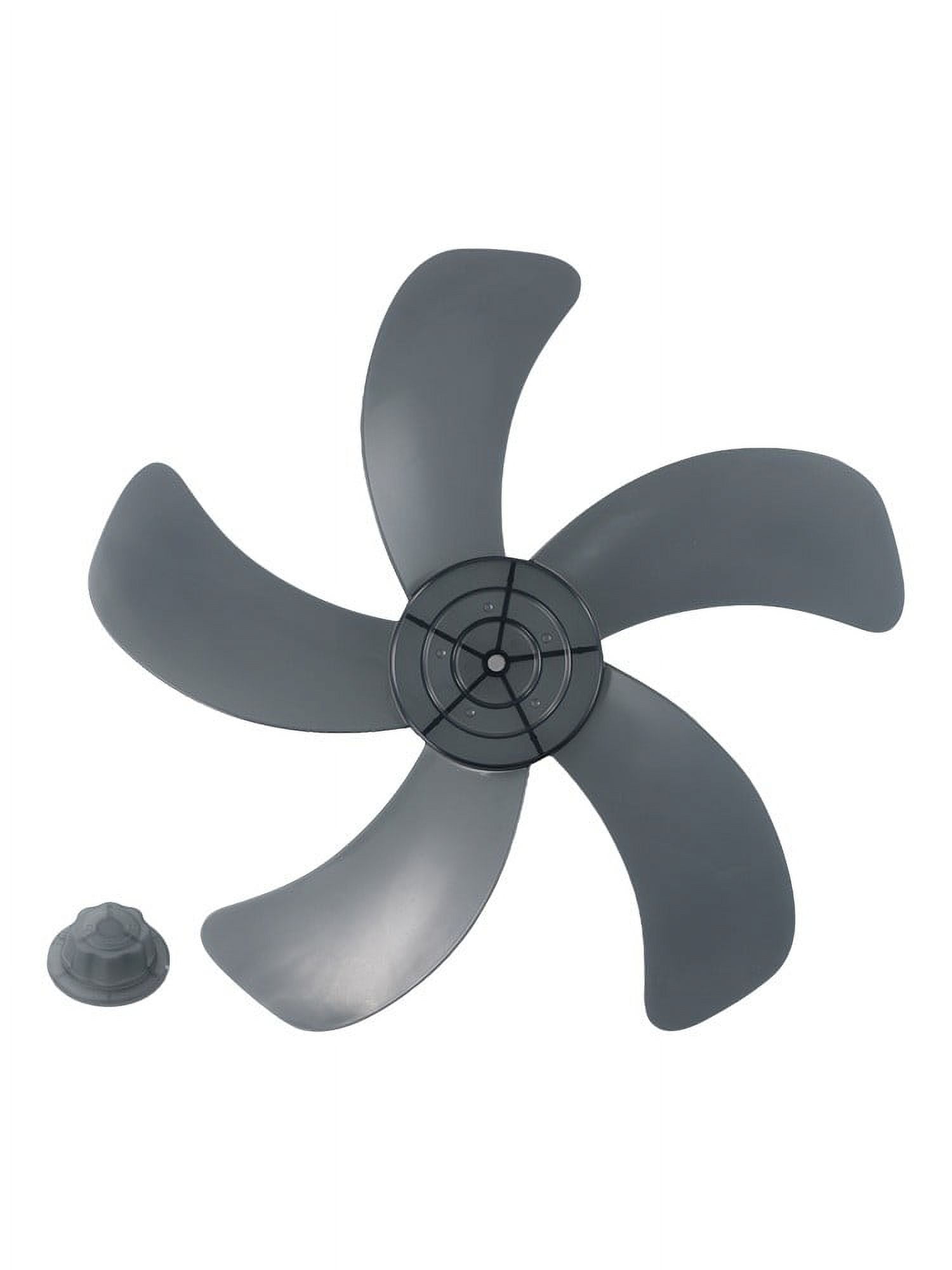 16 inch Household Fan Blade Five Leaves With Nut Cover For Pedestal Fan ...