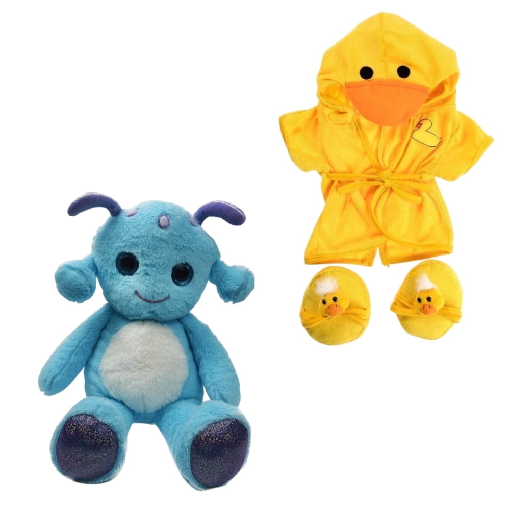 16 Inch Jupiter the Alien Plush Toy with Duck Robe Costume Soft Stuffed ...
