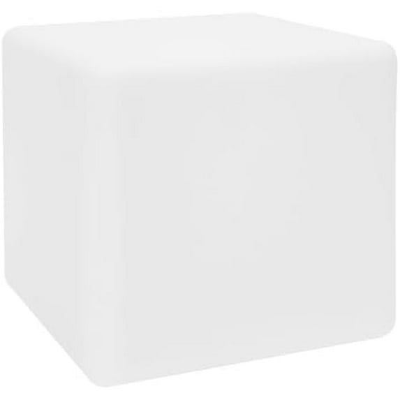 16" Inch LED Light Cube Stools Chair w/Remote Control RGB 16 Colors ...