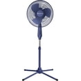 16-Inch Oscillating Pedestal Fan with Remote Control, 3-Speed High ...