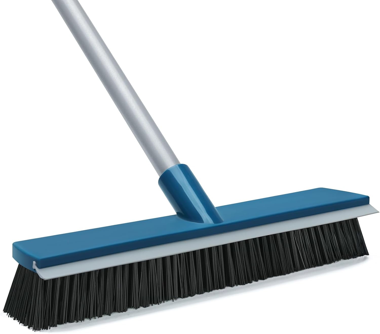 16-Inch Push Broom Outdoor with Rubber Squeegee and 58
