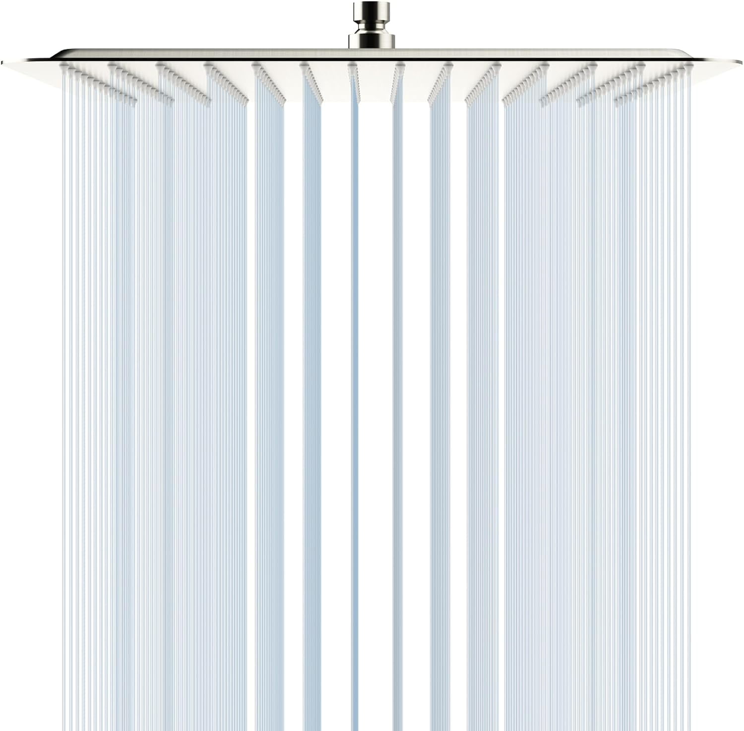 16 Inch Rain Shower Brushed Nickel 304 Stainless High Rainfall ...