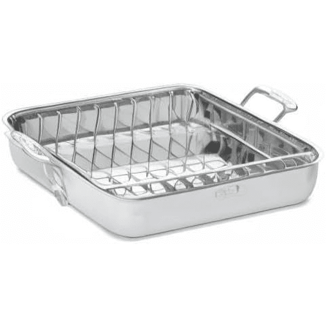 16-Inch Roaster, Chef's Classic Rectangular Roaster with Rack ...